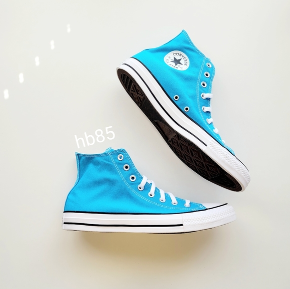 Converse | Shoes | Converse Chuck Taylor All Star Hi Sail Blue White ...